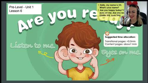 Pre-level U1 L6 video - GARRY,HARRY AND IRENE by SuperB English for Kids