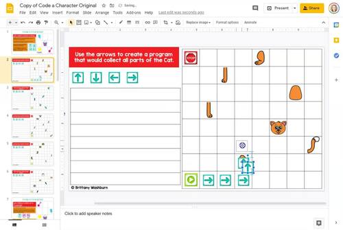 Code A Character Computer Science And Coding Activity For Hour Of Code 0143