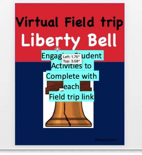 Liberty Bell Virtual Field Trip 360 Student Activities by TeachWithBri