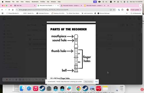 RECORDER UNIT BUNDLE! Packet, slides, readiness test & recorder ...