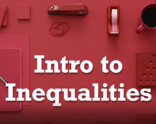Introduction To Inequalities Video By Middle Grade Math TpT