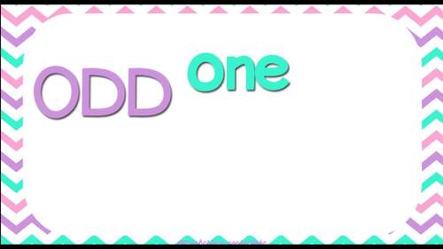 Odd one out - Genially Editable by Teacher Mai goes on bike | TPT