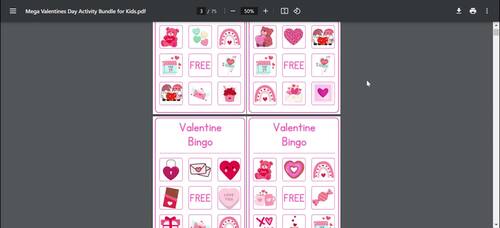 MEGA Valentine's Day Bundle for Pre-K, Kindergarten, and 1st Grade