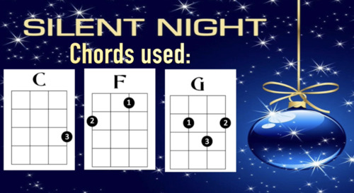 Silent Night Ukulele Playalong by chris jackson | TPT