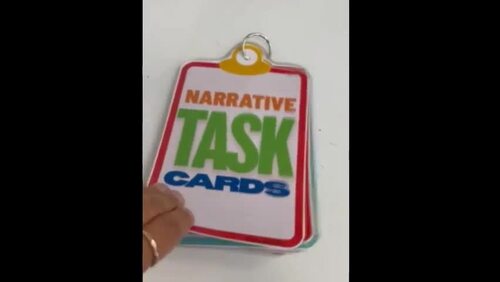 Narrative Writing Focus Skill Task Cards by Teaching with Toledo