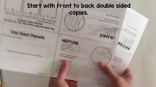 Planets and the Solar System Research Project by Beakers and Ink