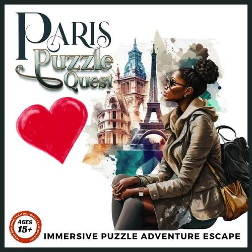 PARIS Puzzle Quest VirtuaL Escape, High School Team-Building Digital ...