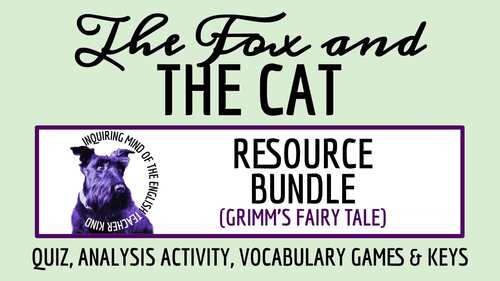 "The Fox and the Cat" Fairy Tale Quiz and Literature Activities ...