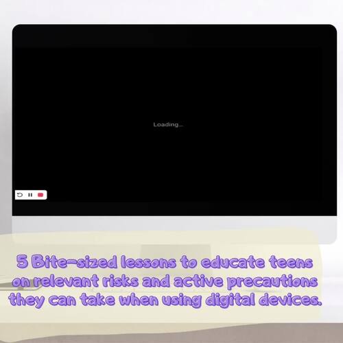 No-Prep Middle School & High School Internet Safety: Digital Mini Lessons