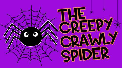 Halloween Fun / Spooky Spider Book / Guided PowerPoint / Math Count by 10