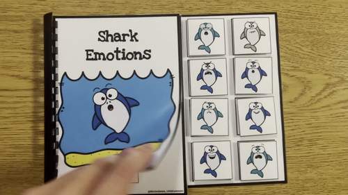 Shark Emotions Adapted Book | SEL Activity by Mrs Jackson's Little Learners