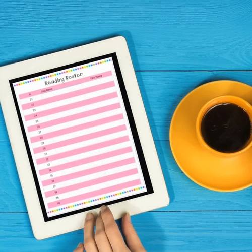 Digital Student Rosters / Gradebook by Easy Breezy Lessons by Amanda
