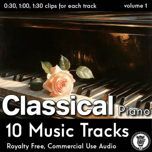 Classical Piano Audio music collection mp3 for commercial use by Z is ...