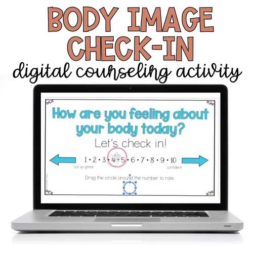 Body Image Check-In Digital Counseling Activity by Counselor Clique
