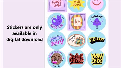 Graduation Stickers for Preschool and Kindergarten with award stickers 2022