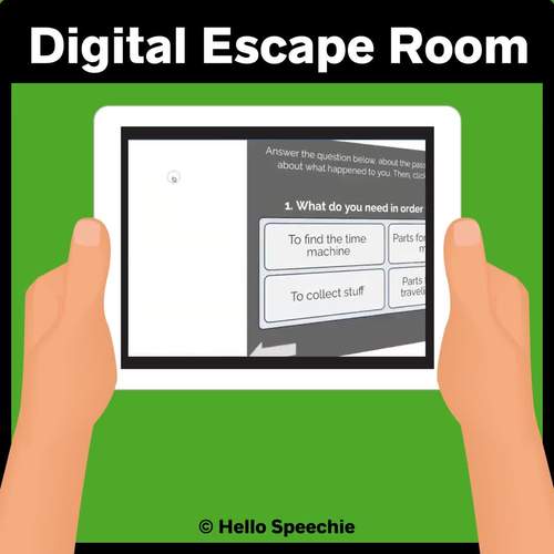 Digital Escape Room Escaping 2020 BUNDLE by Hello Speechie | TPT