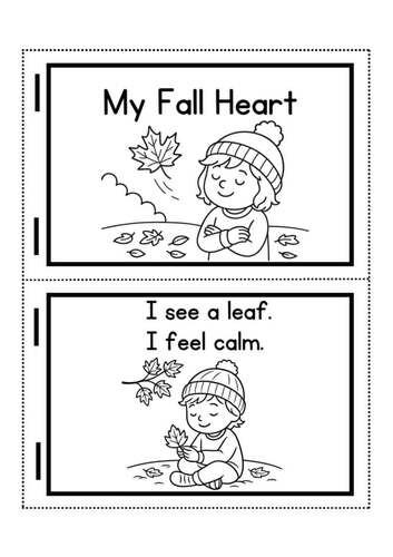 Fall Feelings Emergent Reader SEL Emotions and Gratitude by El Club de ...