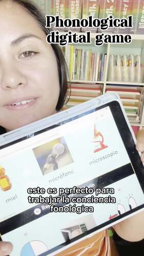 Silabas con M Foto Misterioso Juego Digital Spanish Syllables Mystery ...