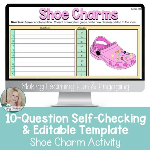 Editable Self-Checking Template - Digital Resource Vol. 5 | TPT