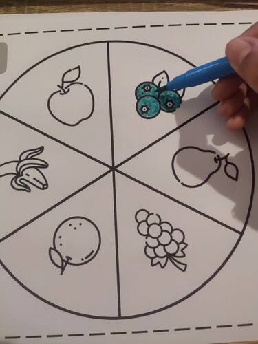 Rueda de colores Manualidad para aprender los colores #Spanish Class