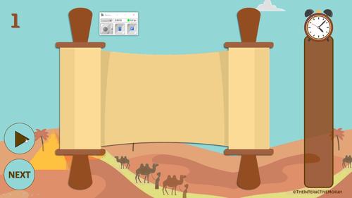 Shavuot/Shavuos Torah Word Scramble Game - English by The Interactive Morah