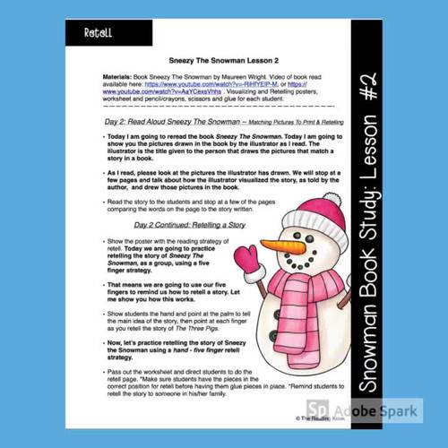 Snowman Book Study and Writing Activities by Kindergarten Kiosk | TpT
