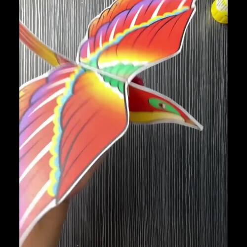 Bird Papercraft Activity | Cut and Paste 3D Craft | Color & Black and White