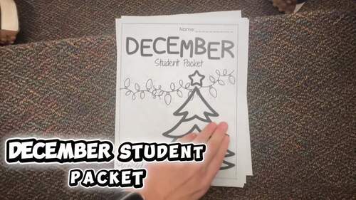 December Fun Pack! Word Searches, Coloring Pages, Crossword & More