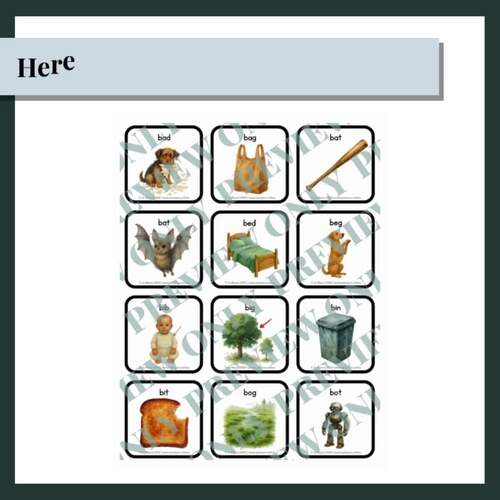CVC Phonemic Awareness Cards | Isolate the Short Vowel Sound | PDF by ...
