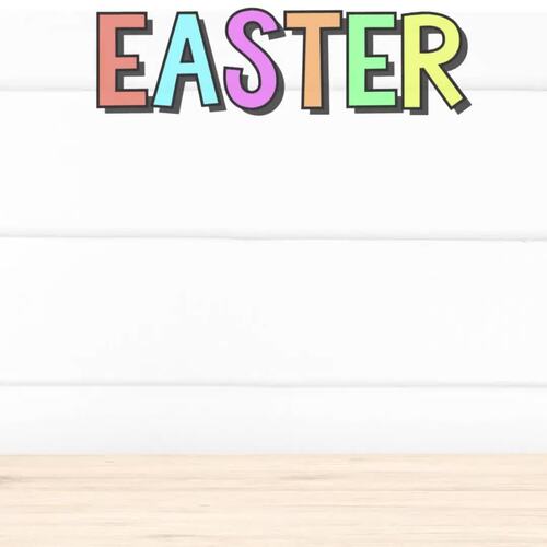 Easter Uppercase and Lowercase Letter Matching Activity - ESL Newcomer ...
