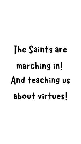 Saints & Virtues, Prayer, Scripture, St. Clare, St. Francis, St. Bernadette