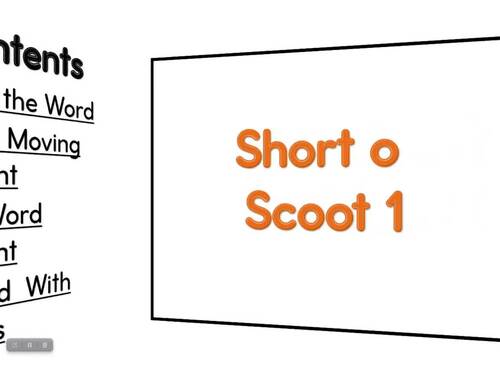 Short o| CVC Words| Scoot/Task Cards| Digital and Paper Options | TPT
