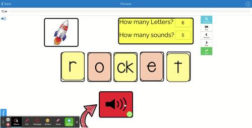 Phonics Word Build (Boom Cards) by Learn With Mel Hern | TPT