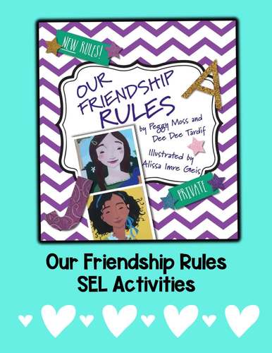 Our Friendship Rules SEL Book Activity by Books That Heal Kids | TPT