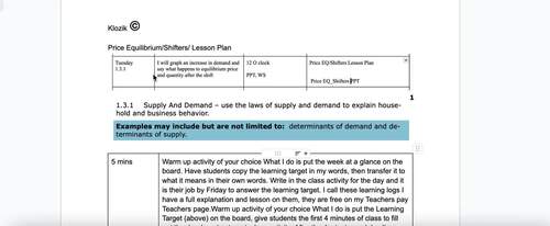 Supply and Demand Lessons Bundle | High School Economics Unit ...