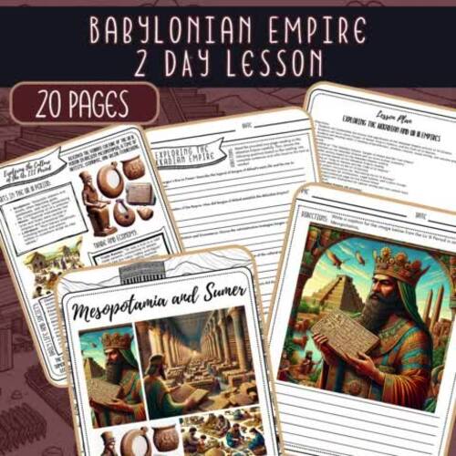 Ancient Mesopotamia: Babylonian Empire Hammurabi and the Code of Hammurabi