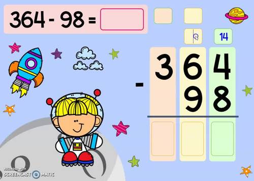 Subtraction With Regrouping Boom Cards™ Distance Learning Math | TPT