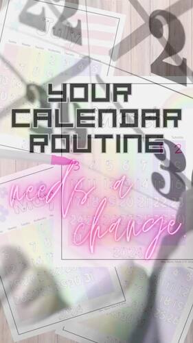 Traceable Calendars Learning Month, Day, and Year 2024-2026 Morning Menu