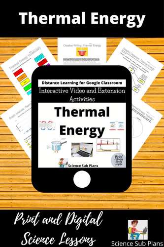 Thermal Energy - Interactive Video and Extension Activities | TPT
