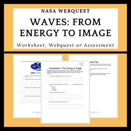Light Waves: NASA Webquest or Assessment by That Red Haired Science Teacher