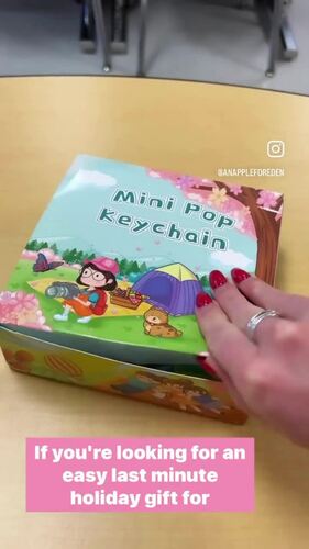 Student Gift Tag for Pop It | Holiday, Birthday, Back to School & More