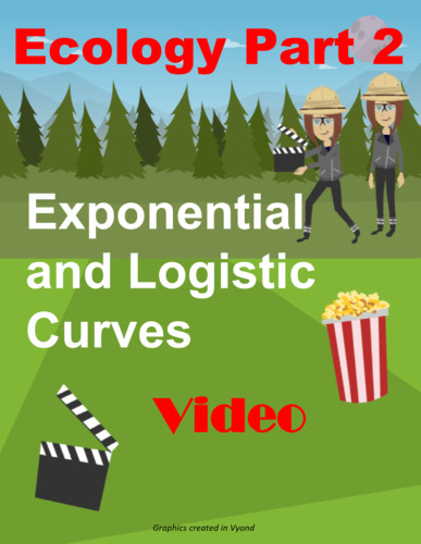 Ecology Part 2 - Exponential and Logistic Curves VIDEO | TPT