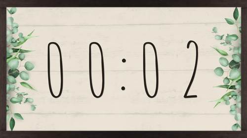 30 FARMHOUSE Video Countdown Timers - For PowerPoint, Slides, Keynote