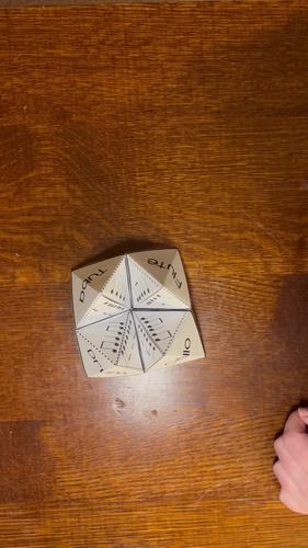 Dynamics and Tempo Music Review Cootie Catcher Fortune Teller Mini Bundle