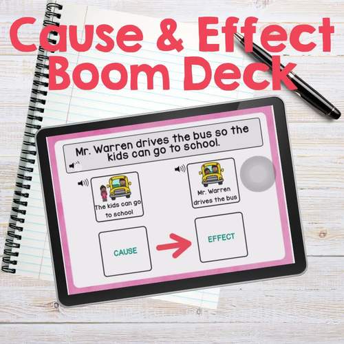 NO PRINT NO PREP Cause and Effect Boom Deck by Little Beacon | TPT