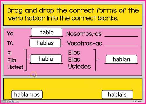 Spanish Valentines Day BOOM CARDS | El Dia de San Valentin by Debbie Wood