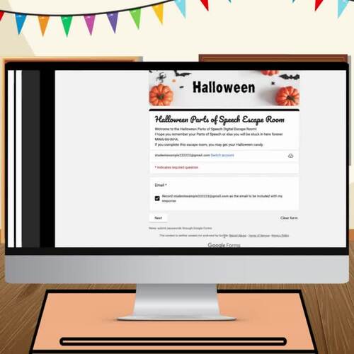 Halloween ELA Activities | Parts of Speech | Ad Libs and Digital Escape ...
