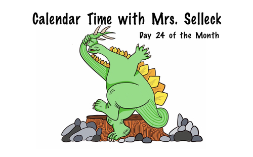 Calendar Time with Richelle Selleck, Day 24 of the Month | TpT