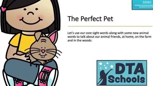 The Perfect Pet: An Interactive AAC, Language & Literacy Set | TpT