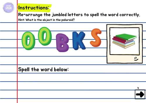 jumbled instructions